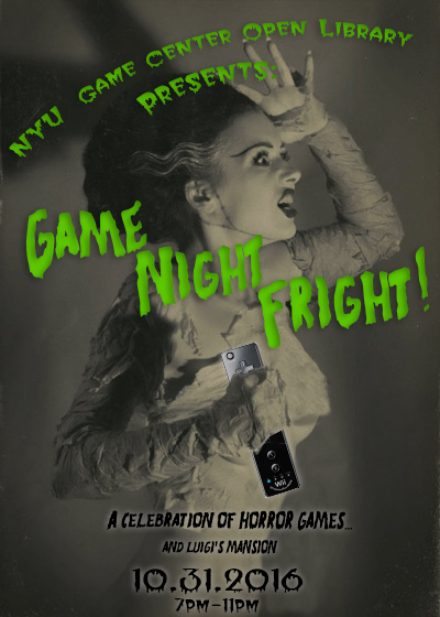 Game Night Fright - NYU | Game Center